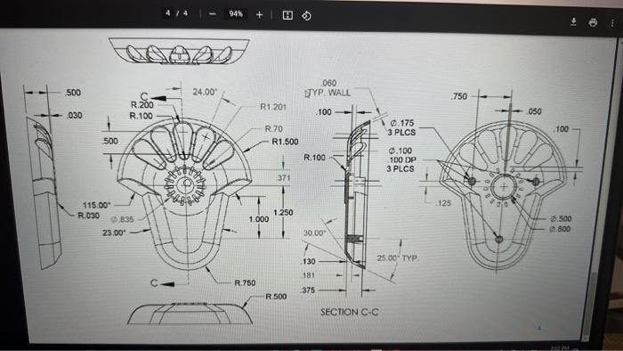 SECTION C-C | Chegg.com