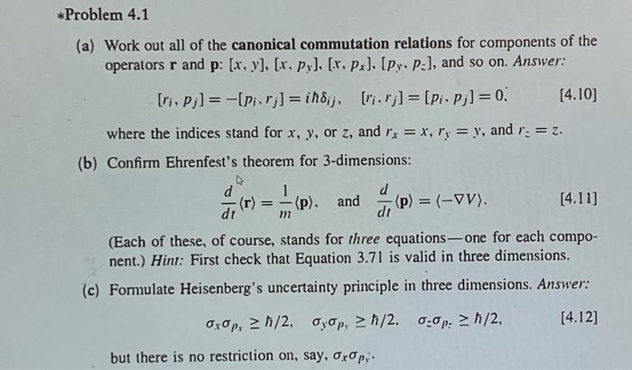 Solved (a) Work out all of the canonical commutation | Chegg.com