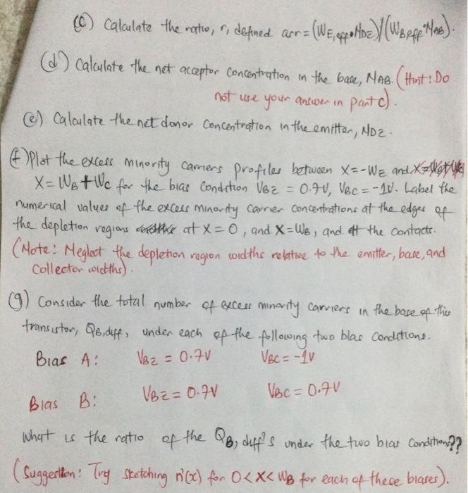 Solved PROBLEM 3 You given a silicon npn bipolar transistor | Chegg.com