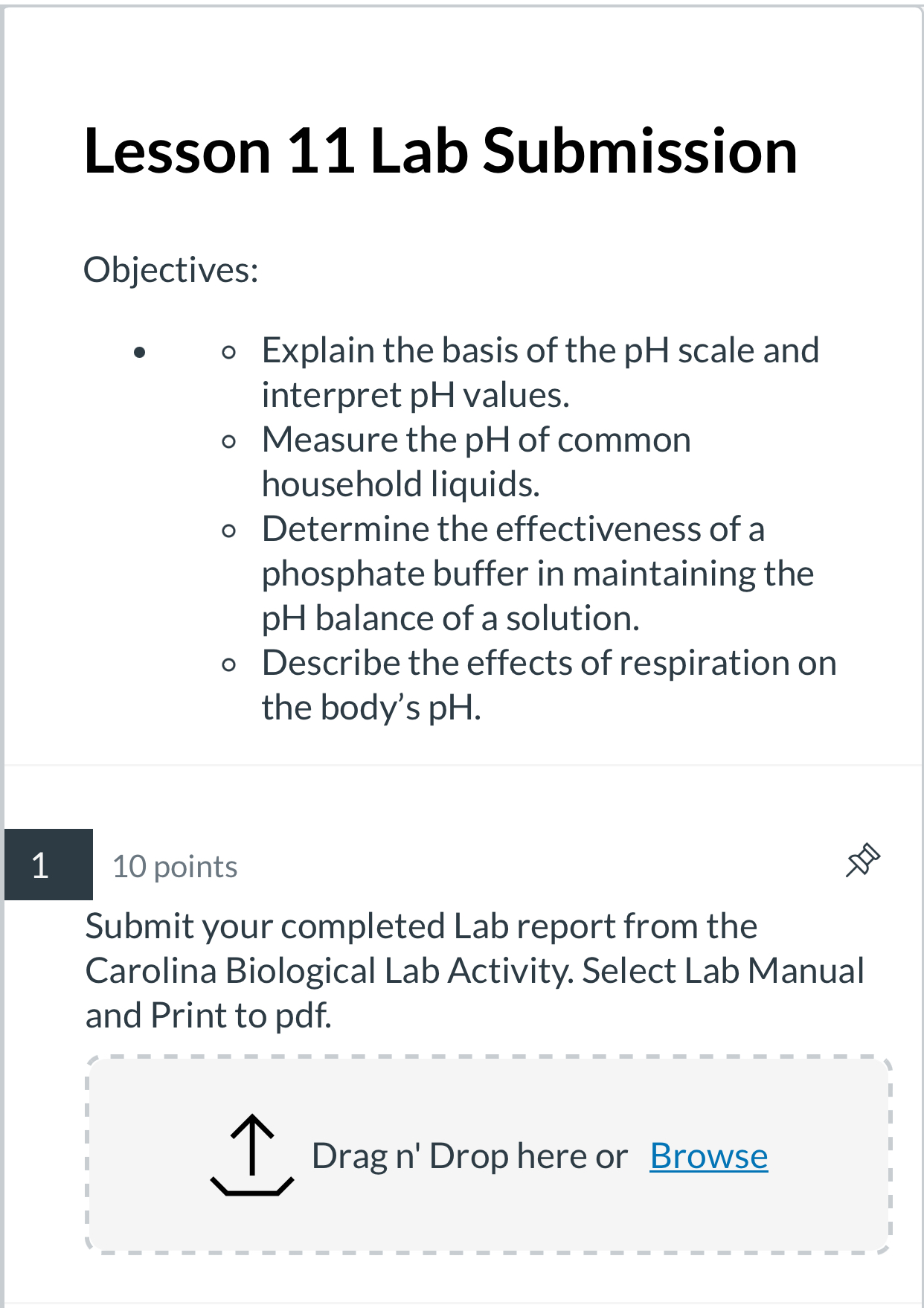 Solved Lesson 11 ﻿Lab SubmissionObjectives:, ﻿Explain the | Chegg.com