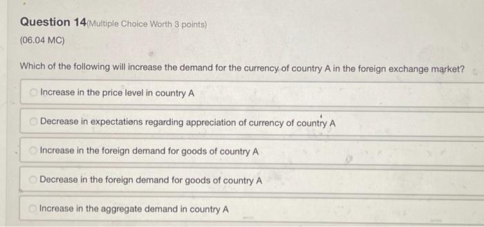 Solved Question 1(Multiple Choice Worth 3 points) (06.05 MC) | Chegg.com
