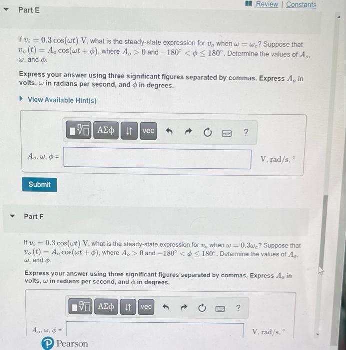 Solved Consider the high-pass filter shown in Figure 1). | Chegg.com