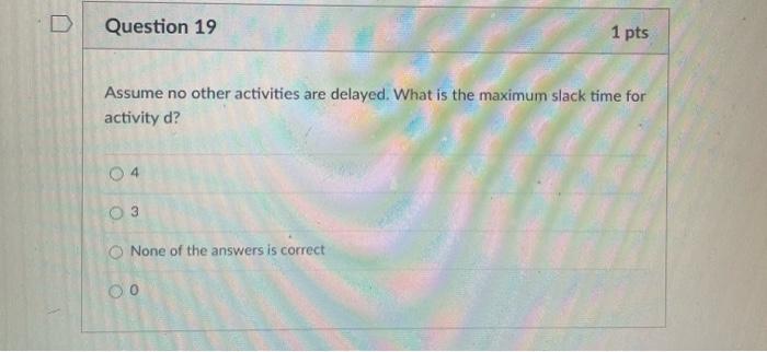 Solved Answer questions 17-19 based on the following | Chegg.com