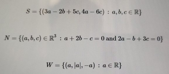 Solved Accurate answers only please.For each of the sets | Chegg.com