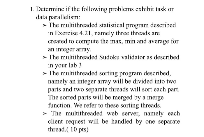 Solved 5. Consider the following set of processes, with the | Chegg.com