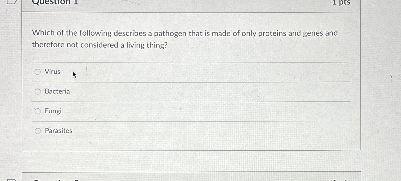 Solved Which of the following describes a pathogen that is | Chegg.com