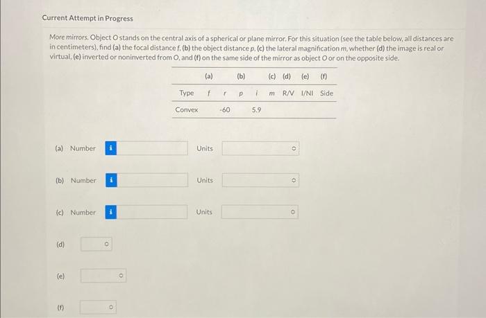 Solved More mirrors, Object O stands on the central axis of | Chegg.com