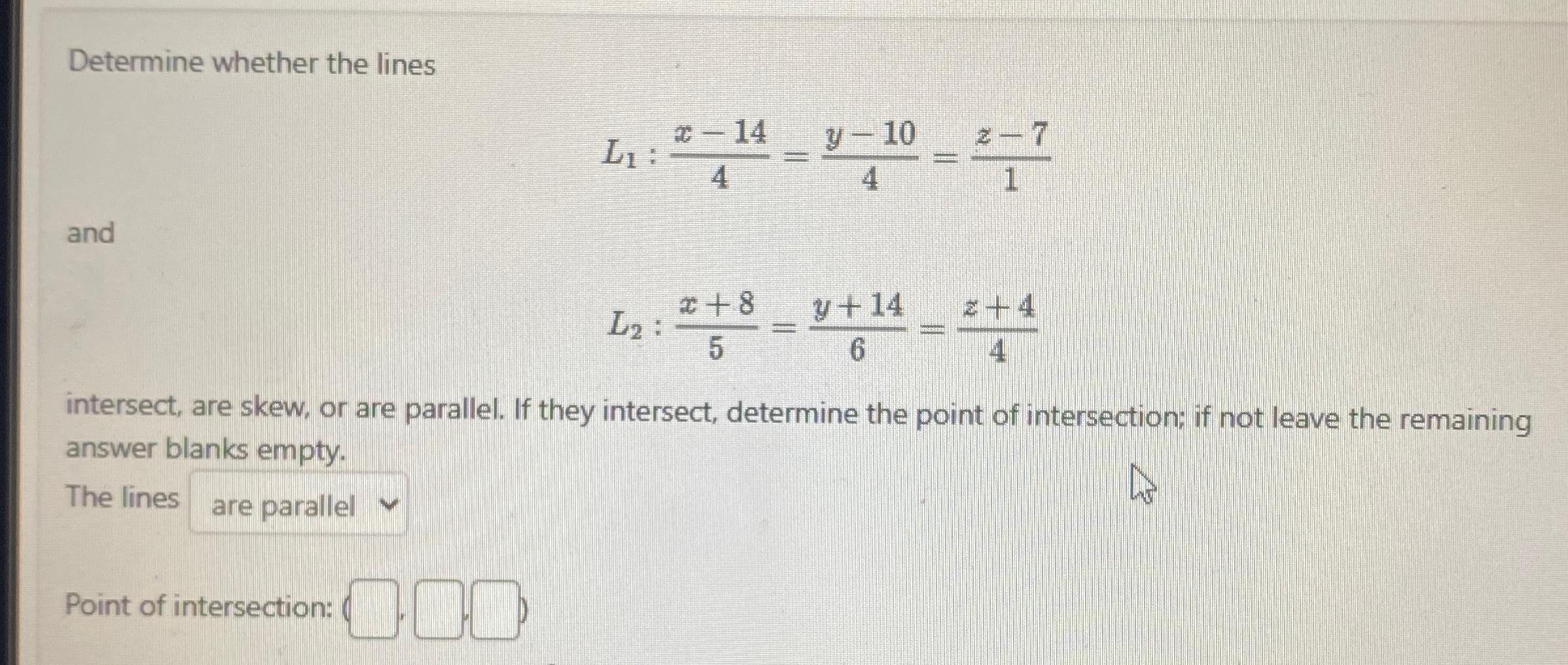 Solved Determine whether the | Chegg.com