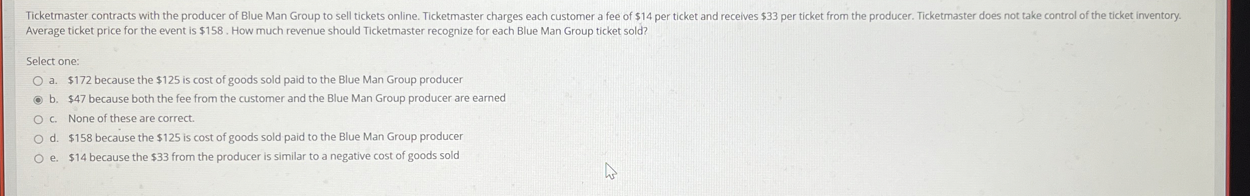 High Quality SOLUTION Average ticket price for the event is $158. ﻿How much | Chegg.com