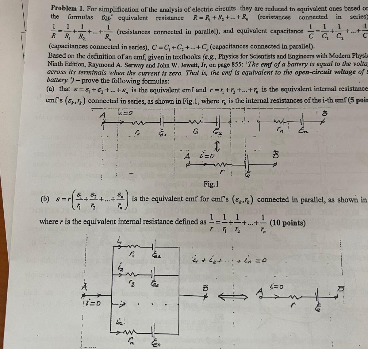 Solved Problem 1. For simplification of the analysis of | Chegg.com Solved Problem 1. For simplification of the analysis of | Chegg.com