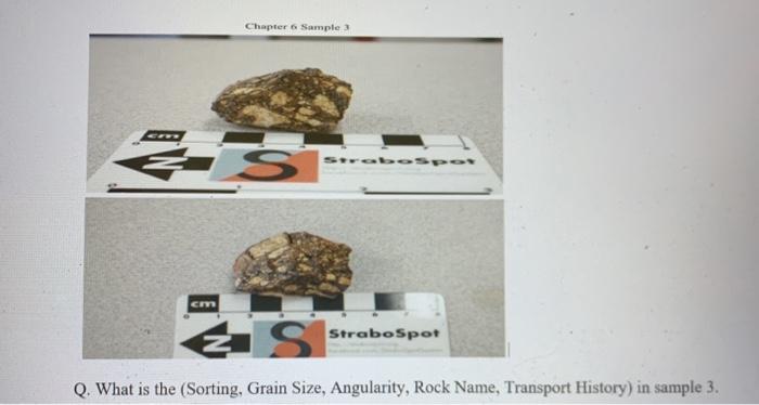 Solved Chapter 6 Sample Š co LS StraboSpot Q. What is the | Chegg.com