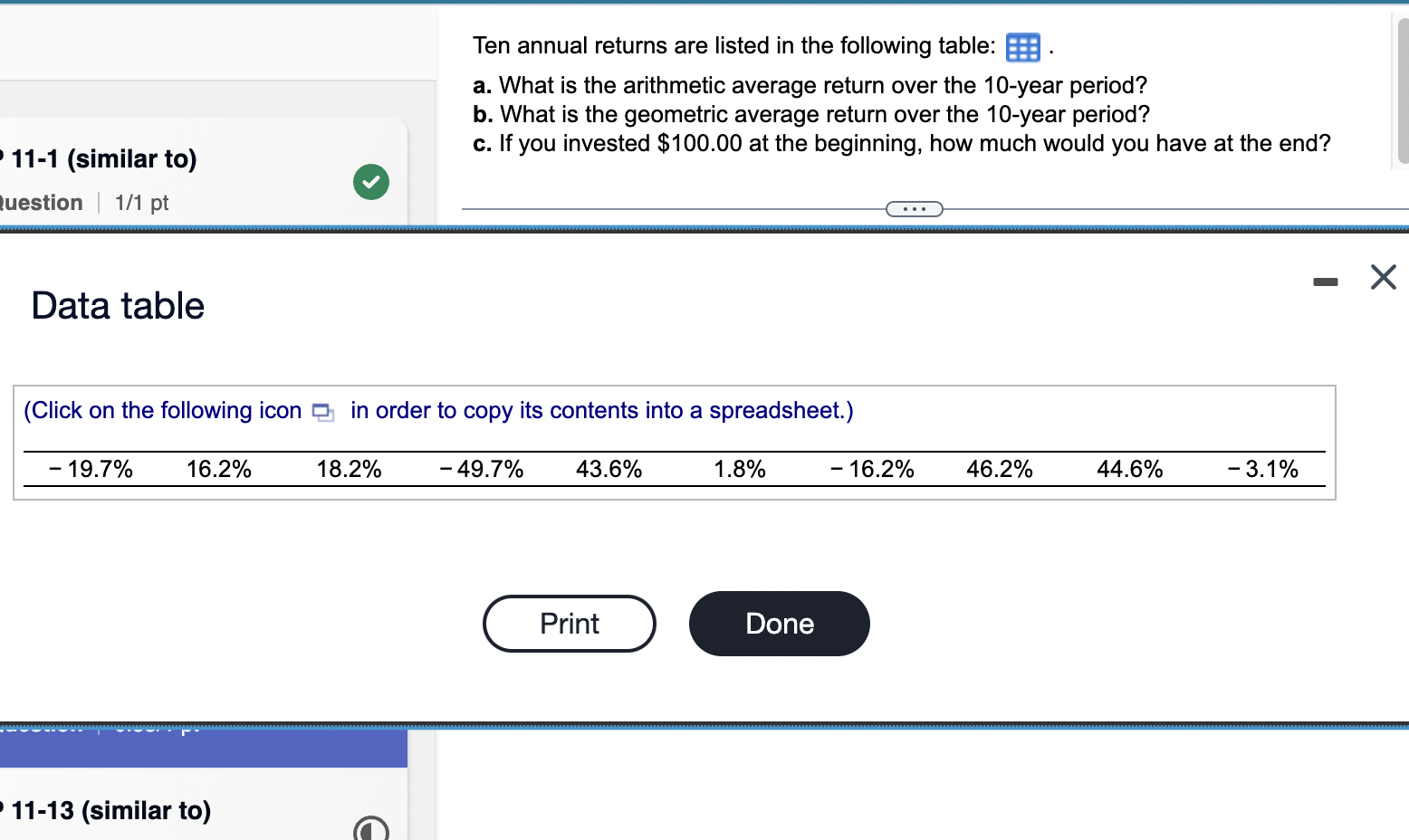 Solved Data table(Click on the following icon \( \square \) | Chegg.com