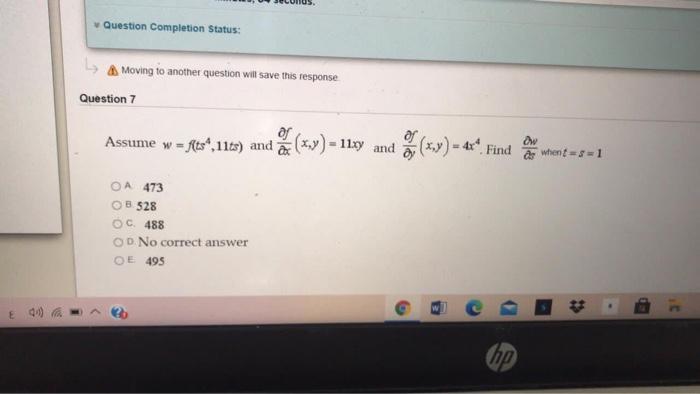 Solved Question Completion Status: A Moving to another | Chegg.com