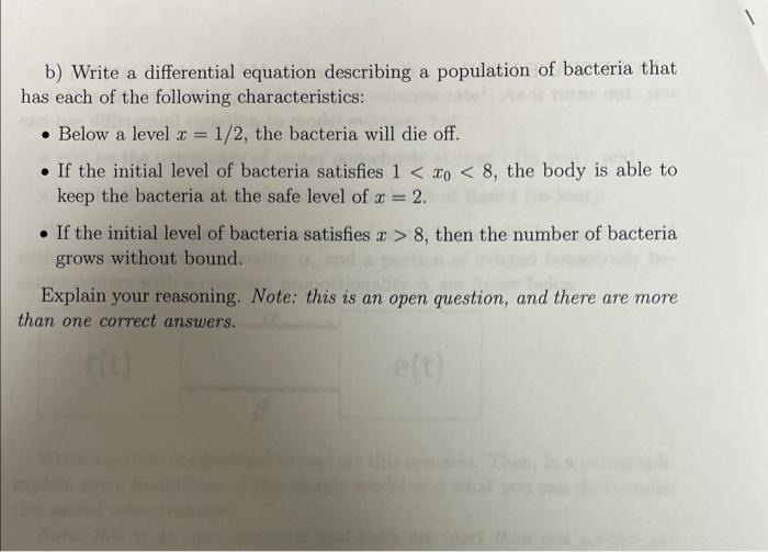 Solved 6. (30 pts, 15pts each) Modeling questions a) The | Chegg.com