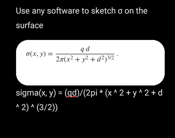 Solved Use any software to sketch σ on the surface | Chegg.com