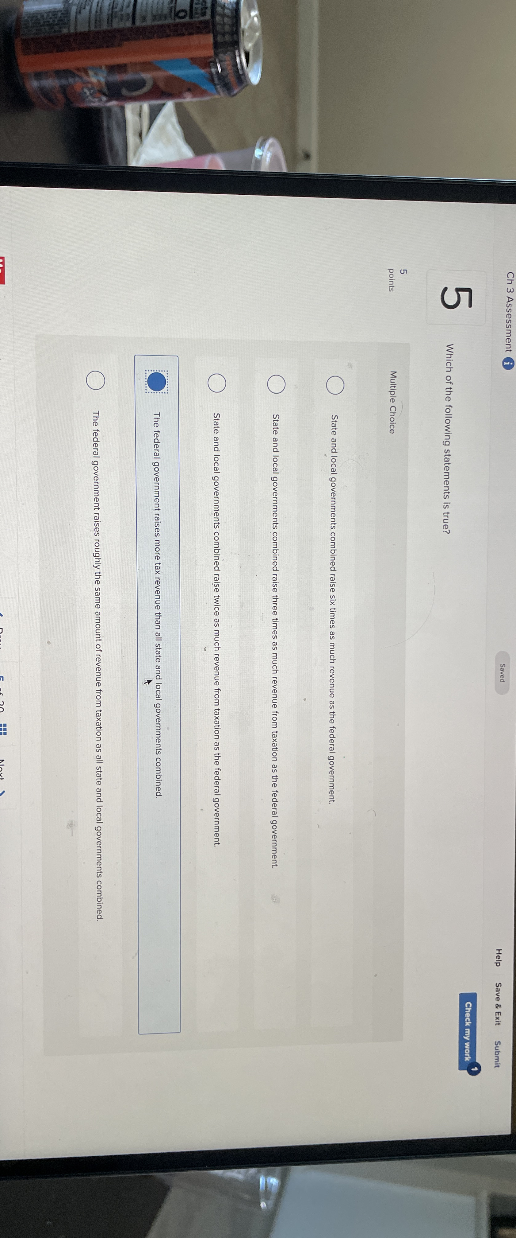 Solved Ch 3 ﻿Assessment i5Which of the following statements | Chegg.com