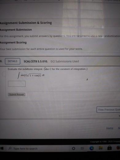 Solved Assignment Submission & Scoring Assignment Submission | Chegg.com