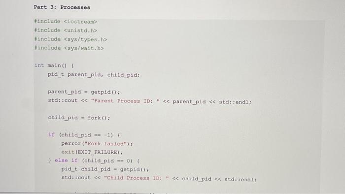 Solved execlp ("1s", "1s", "1"1", nullptr); perror ("Exec | Chegg.com