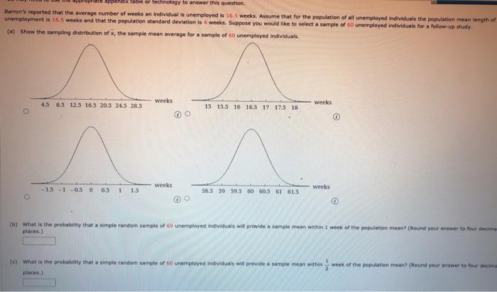 Solved Appendix table or technology to answer this question. | Chegg.com