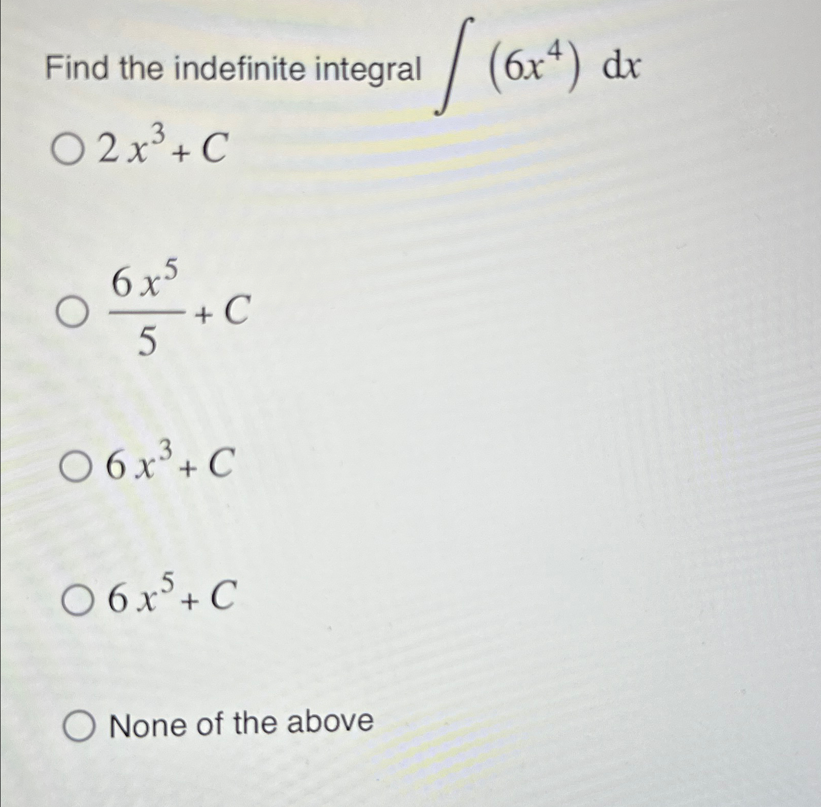 Solved Find the indefinite integral | Chegg.com