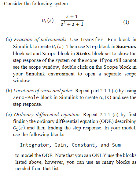 Solved Consider the following | Chegg.com