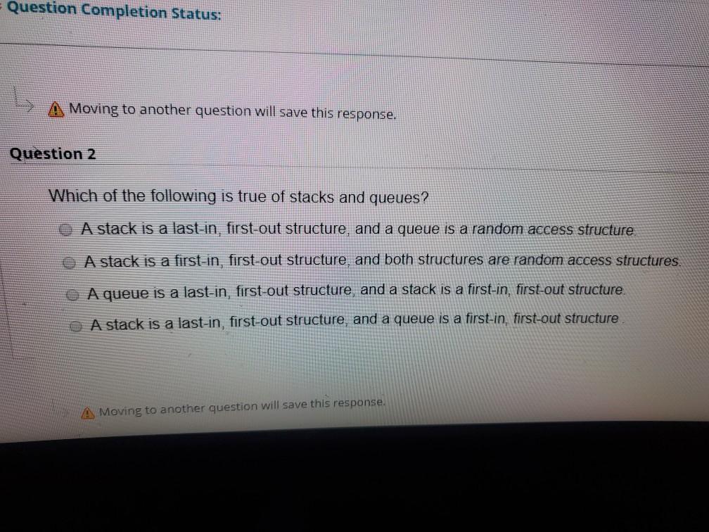 Solved Question Completion Status: A Moving to another | Chegg.com