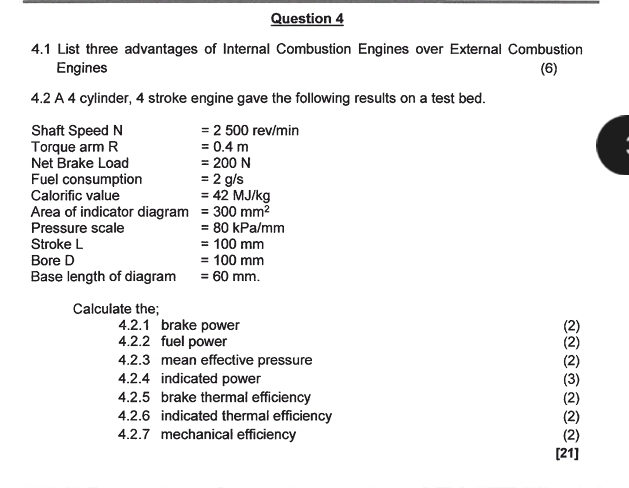 Solved Question 44.1 ﻿List three advantages of Internal | Chegg.com