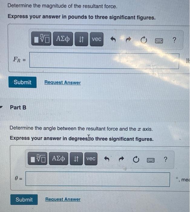 Solved Replace the force system acting on the beam by an | Chegg.com