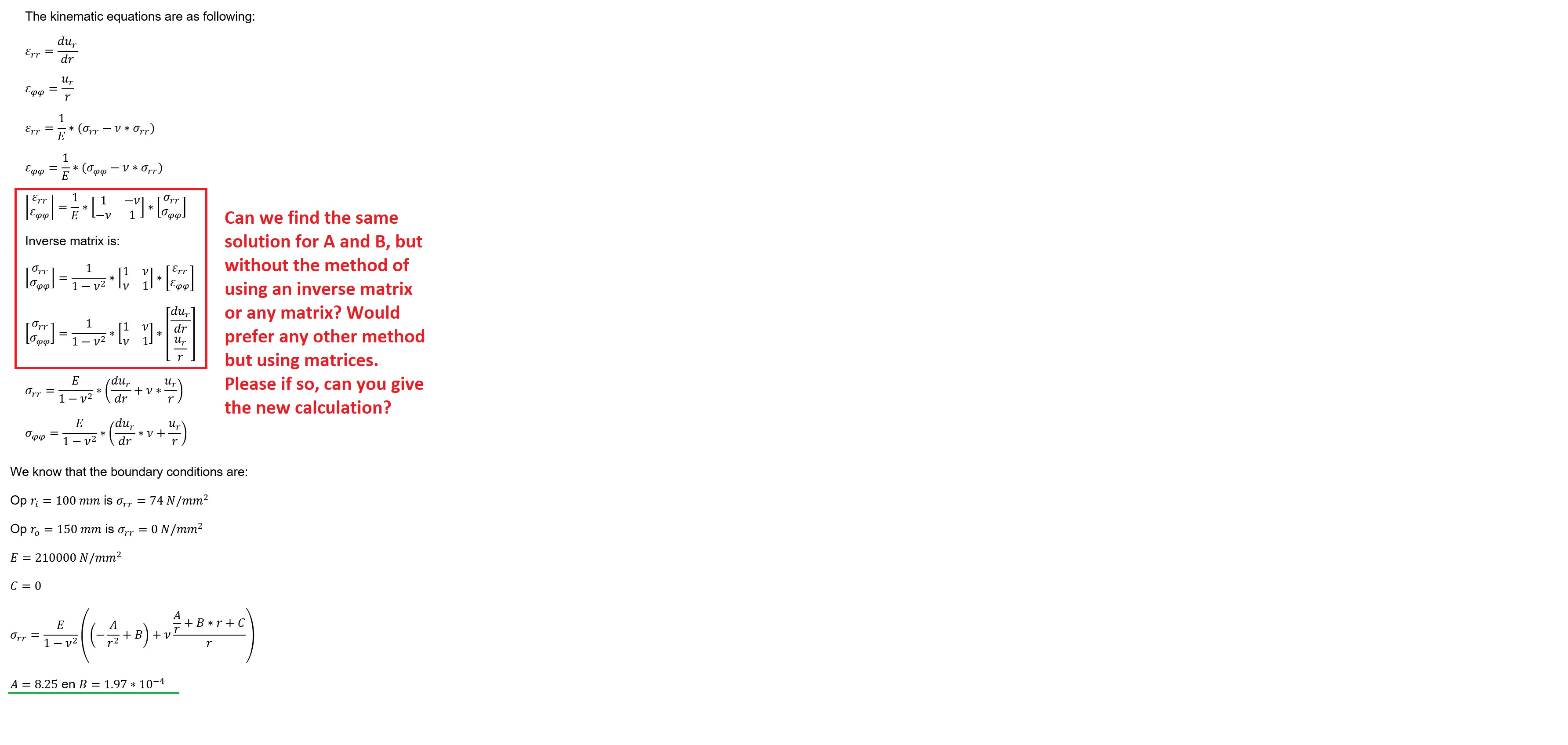 Solved Differential equation The kinematic equations are as | Chegg.com