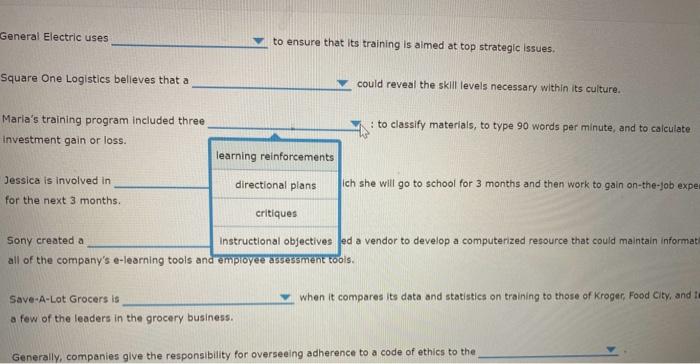 Solved General General Electric uses Ws Square One Logistics | Chegg.com