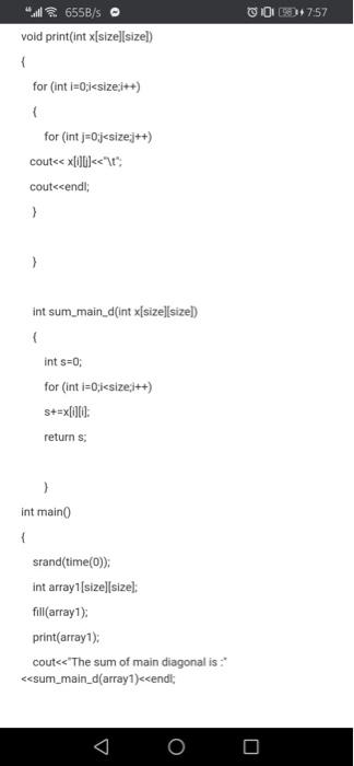 Solved function+arrayadd function for the code below to find | Chegg.com