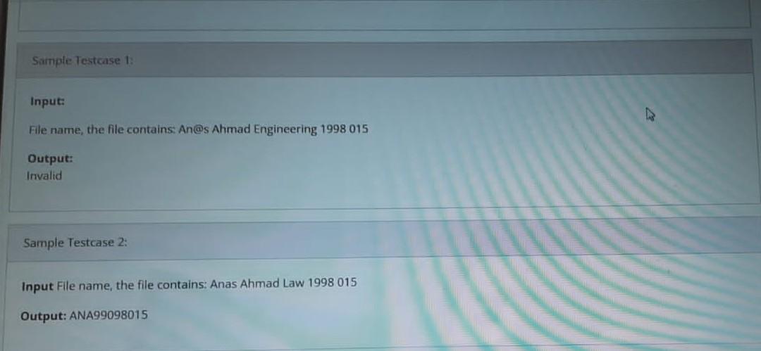 Solved HW3 - Chapter 4 - Strings and Files In this task you | Chegg.com