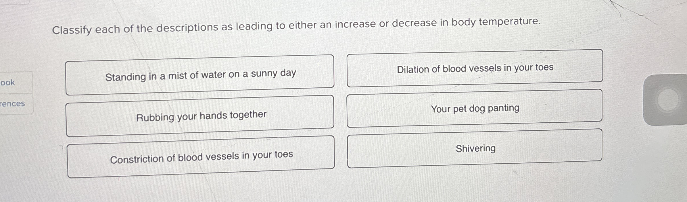 Solved Classify each of the descriptions as leading to | Chegg.com