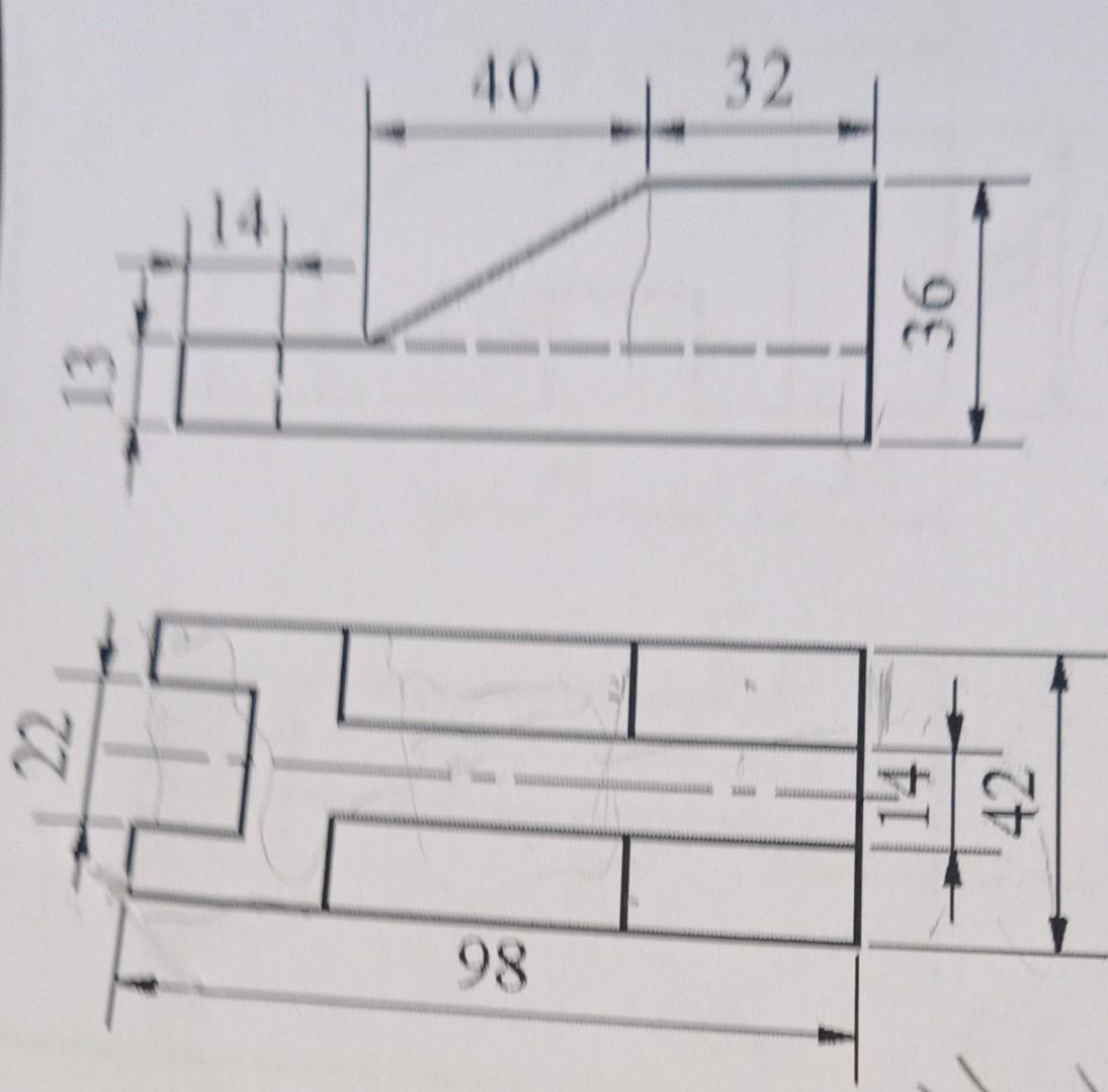 Solved draw the missing view using Autocad and explain, | Chegg.com Solved draw the missing view using Autocad and explain, | Chegg.com