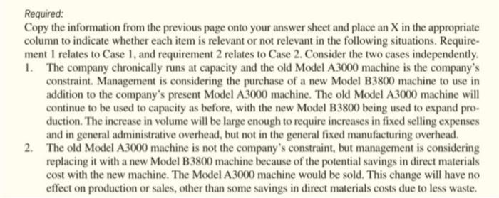 Solved Required: Copy the information from the previous page | Chegg.com
