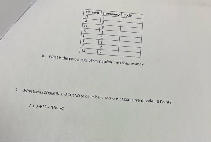 Solved B What Is The Percentage Of Saving After The