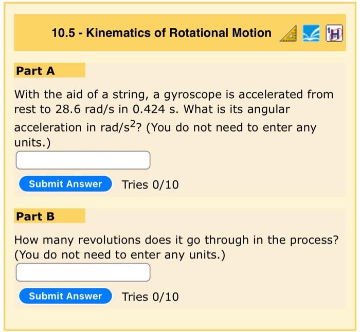 Solved With the aid of a string, a gyroscope is accelerated | Chegg.com