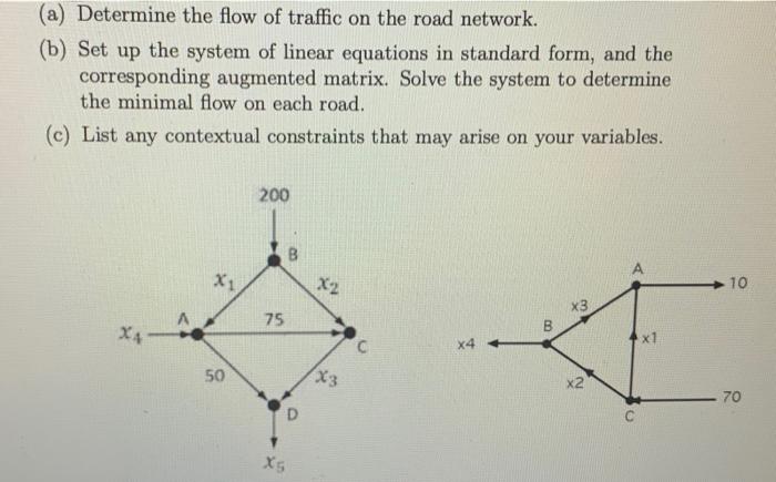 Solved (a) Determine the flow of traffic on the road | Chegg.com