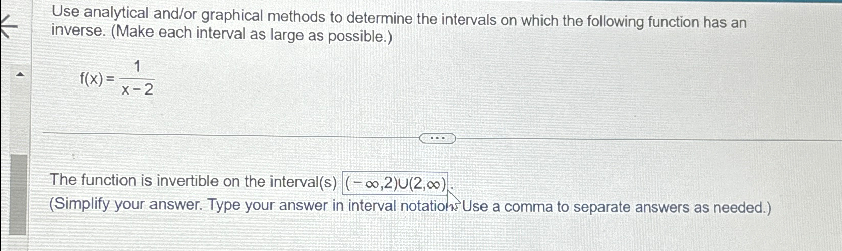 Solved Use analytical and/or graphical methods to determine | Chegg.com