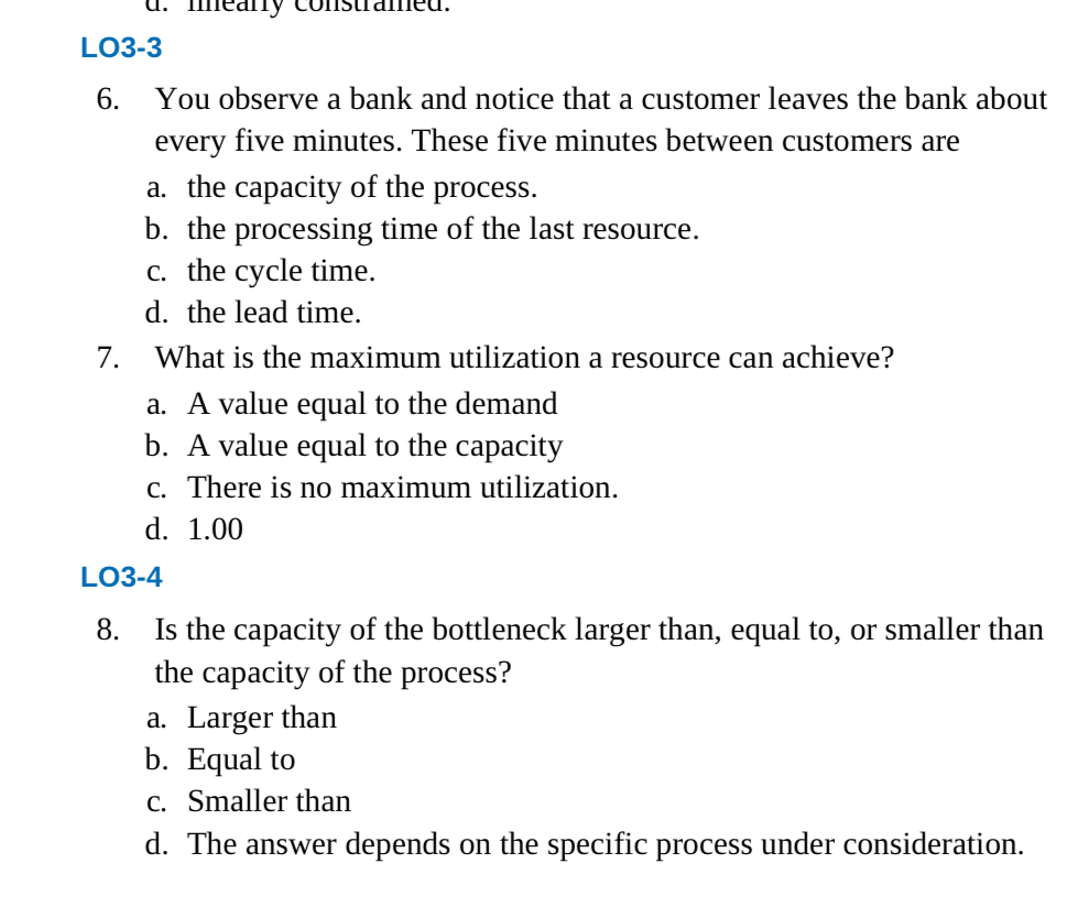 Solved LO3-36. ﻿You observe a bank and notice that a | Chegg.com