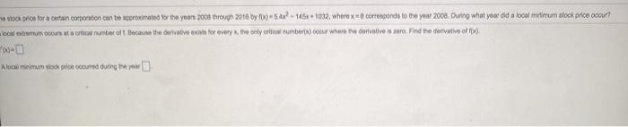 Solved modo, price for a certain corporation can be | Chegg.com