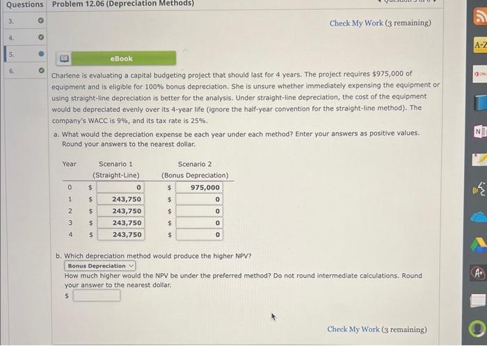Solved Charlene is evaluating a capital budgeting project | Chegg.com