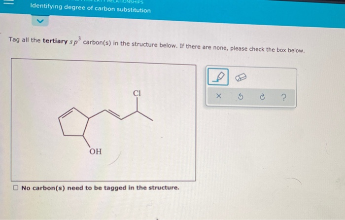 Solved HIPS Identifying degree of carbon substitution Tag | Chegg.com