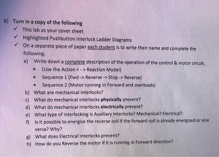 Solved Turn in a copy of the following This lab as your | Chegg.com