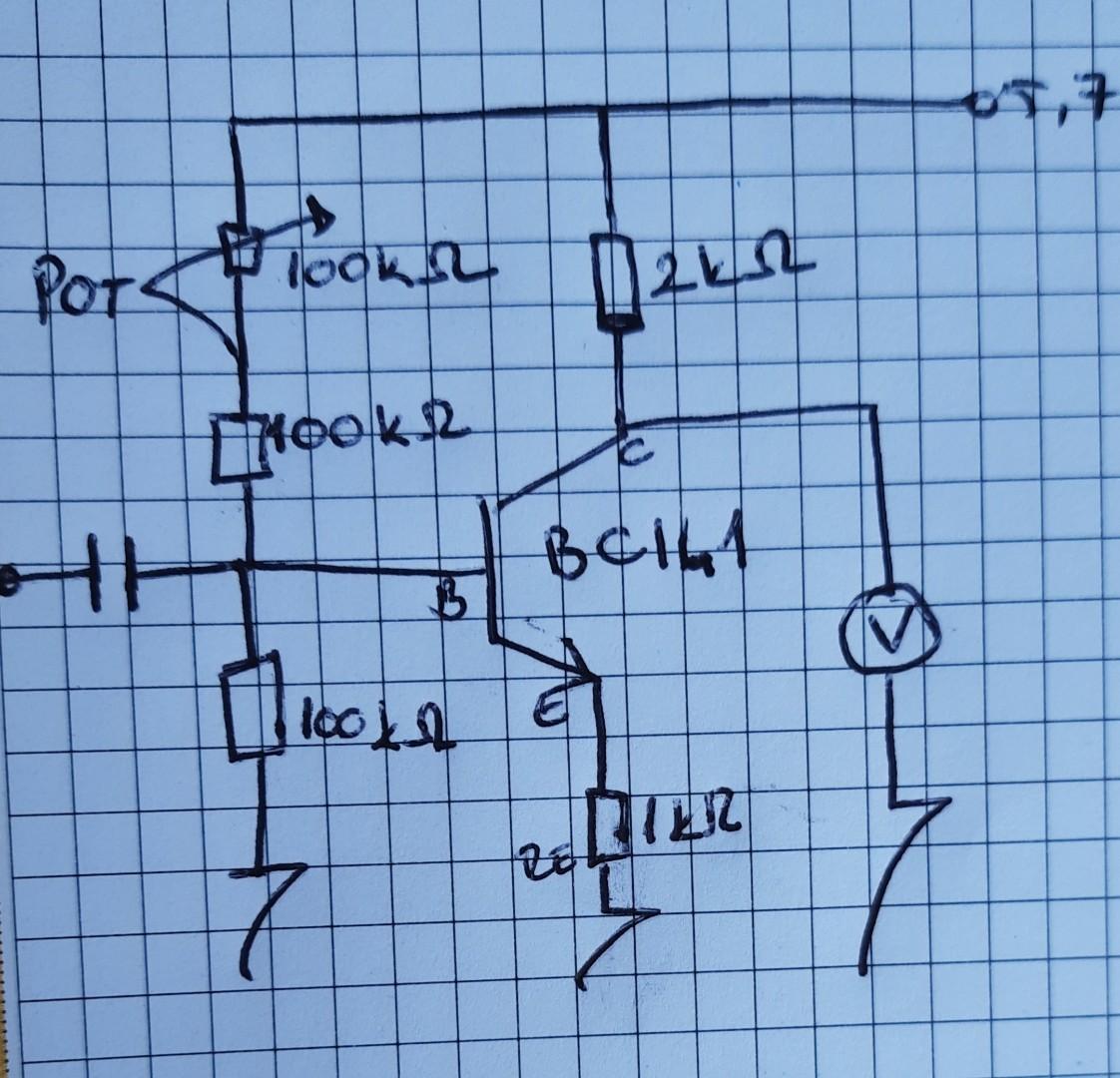 1. Calculate Vce and Ic of the given circuit and find | Chegg.com