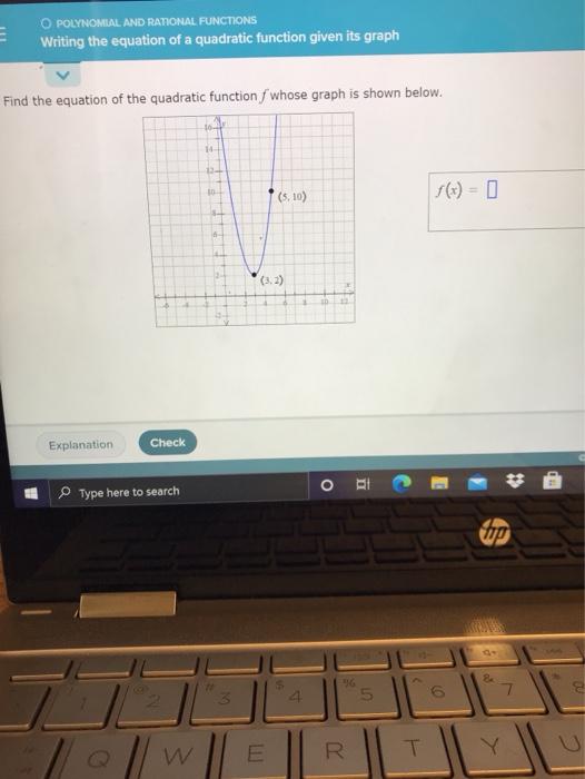 Solved O POLYNOMIAL AND RATIONAL FUNCTIONS Writing the | Chegg.com