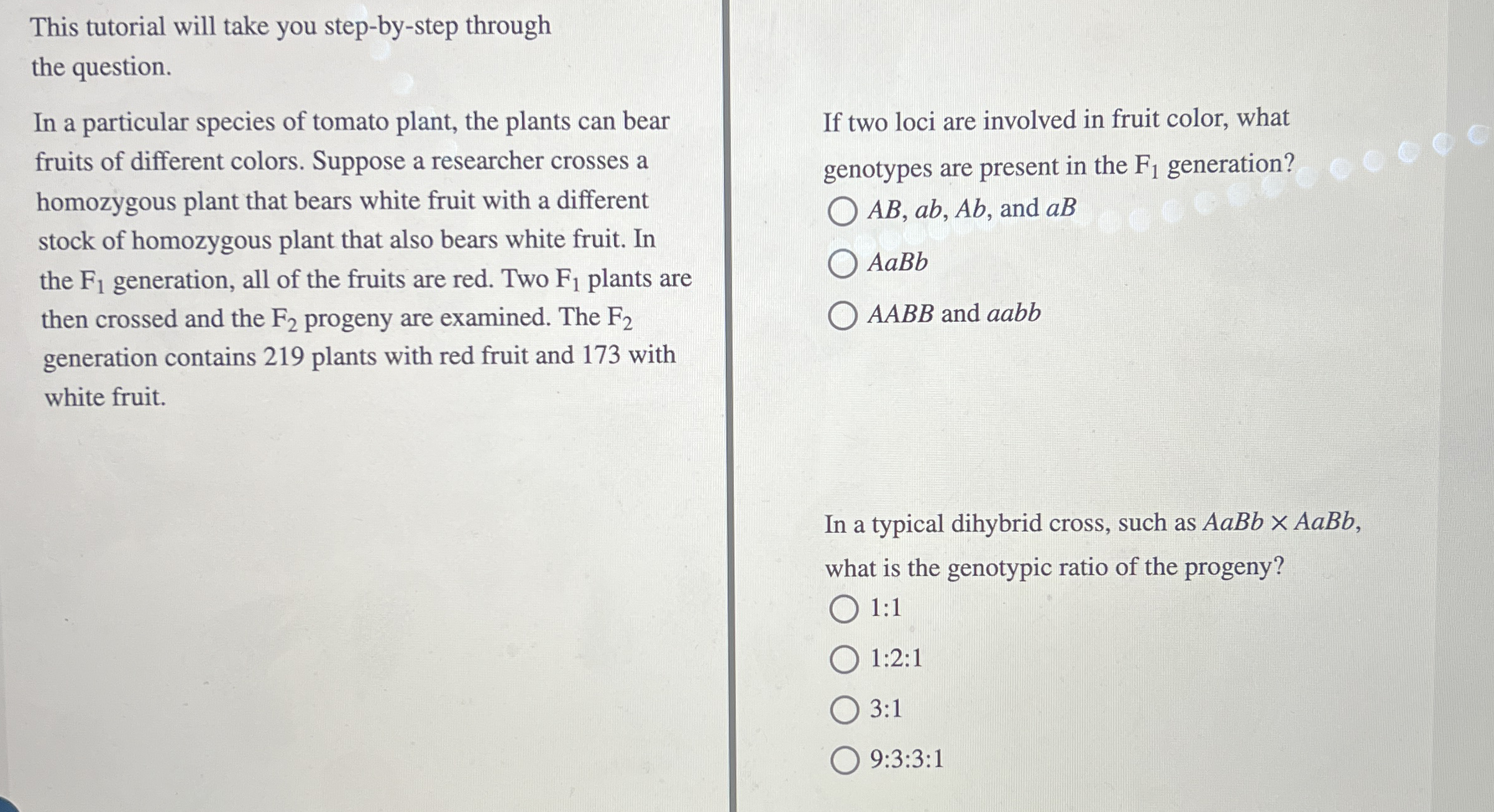 Solved This tutorial will take you step-by-step through the | Chegg.com