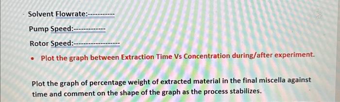 Solved Study the Leaching (Solid-Liquid Extraction) process | Chegg.com