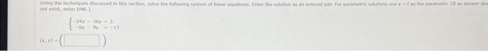 Solved Using the techniques discussed in this section, solve | Chegg.com