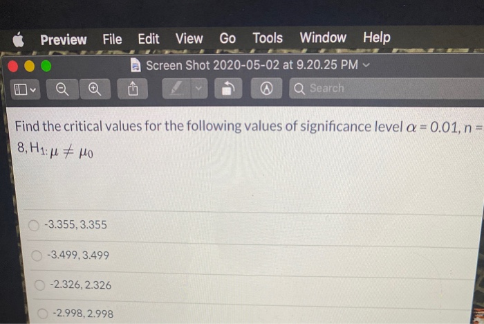 Solved Ś Preview File Edit View Go Tools Window Help Screen | Chegg.com